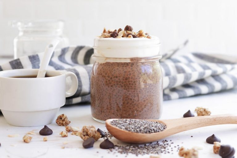 Chia Seed Mocha Pudding | MuscleEgg Egg Whites Recipes