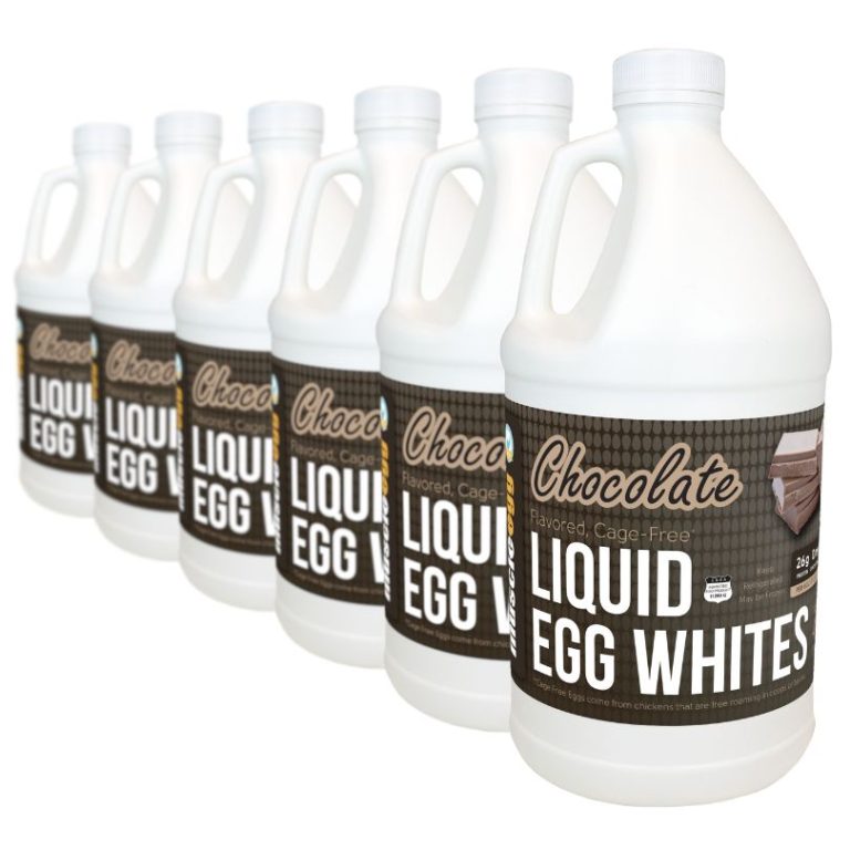 2 Gallons Chocolate Muscleegg Liquid Egg Whites – WARRMX